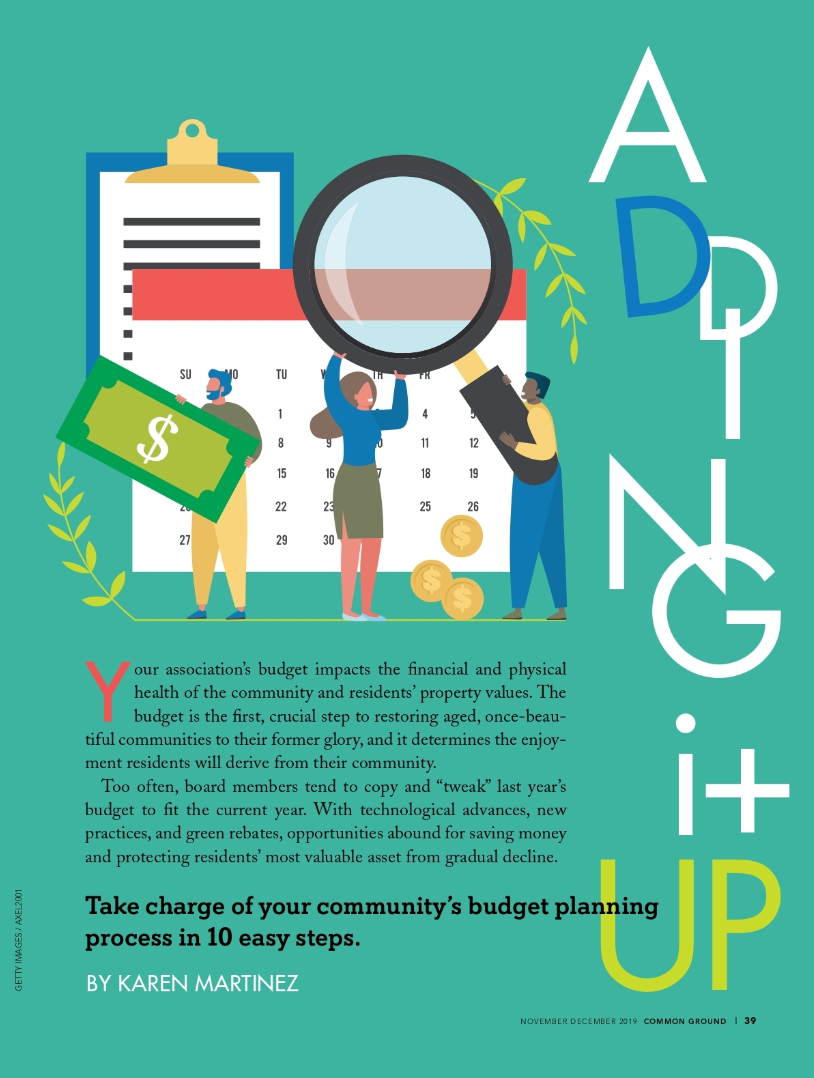 Plan Your HOA Budget in 10 Easy Steps | ASPM-SanDiego